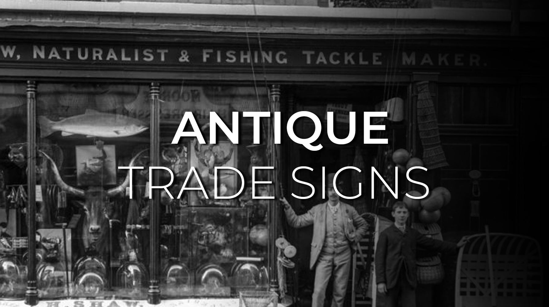 Signs of the Times: The History of Trade Signs — Cisco's Gallery