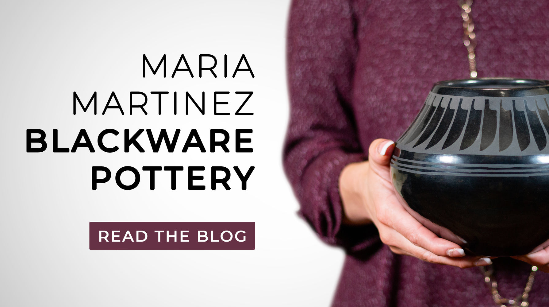 Maria Martinez Historic Blackware Pottery — Cisco's Gallery