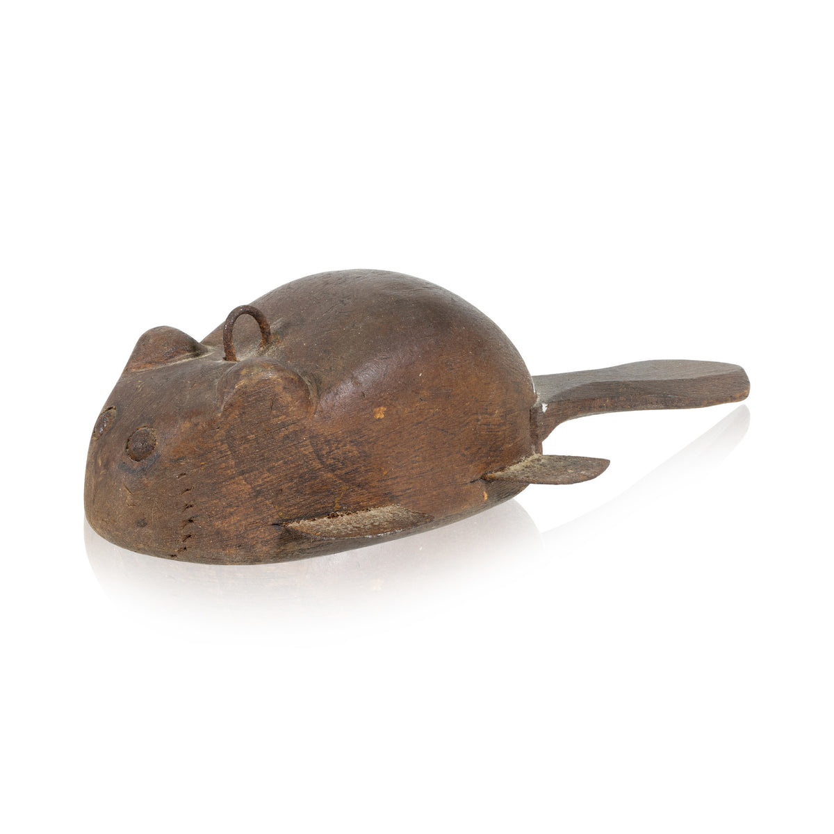 Spear Fishing Beaver Decoy — Cisco's Gallery