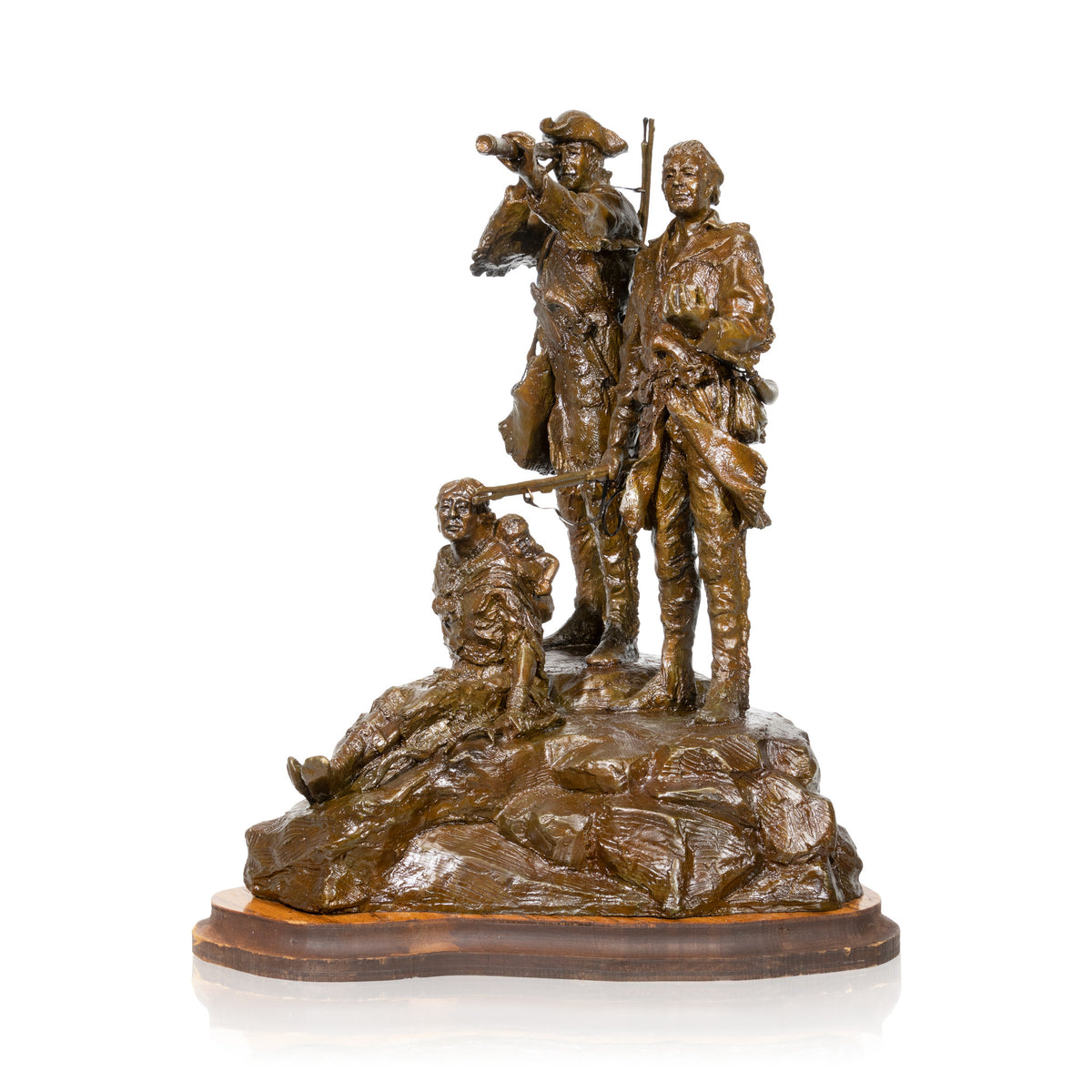 "Lewis and Clark" Bronze by Robert Scriver — Cisco's Gallery