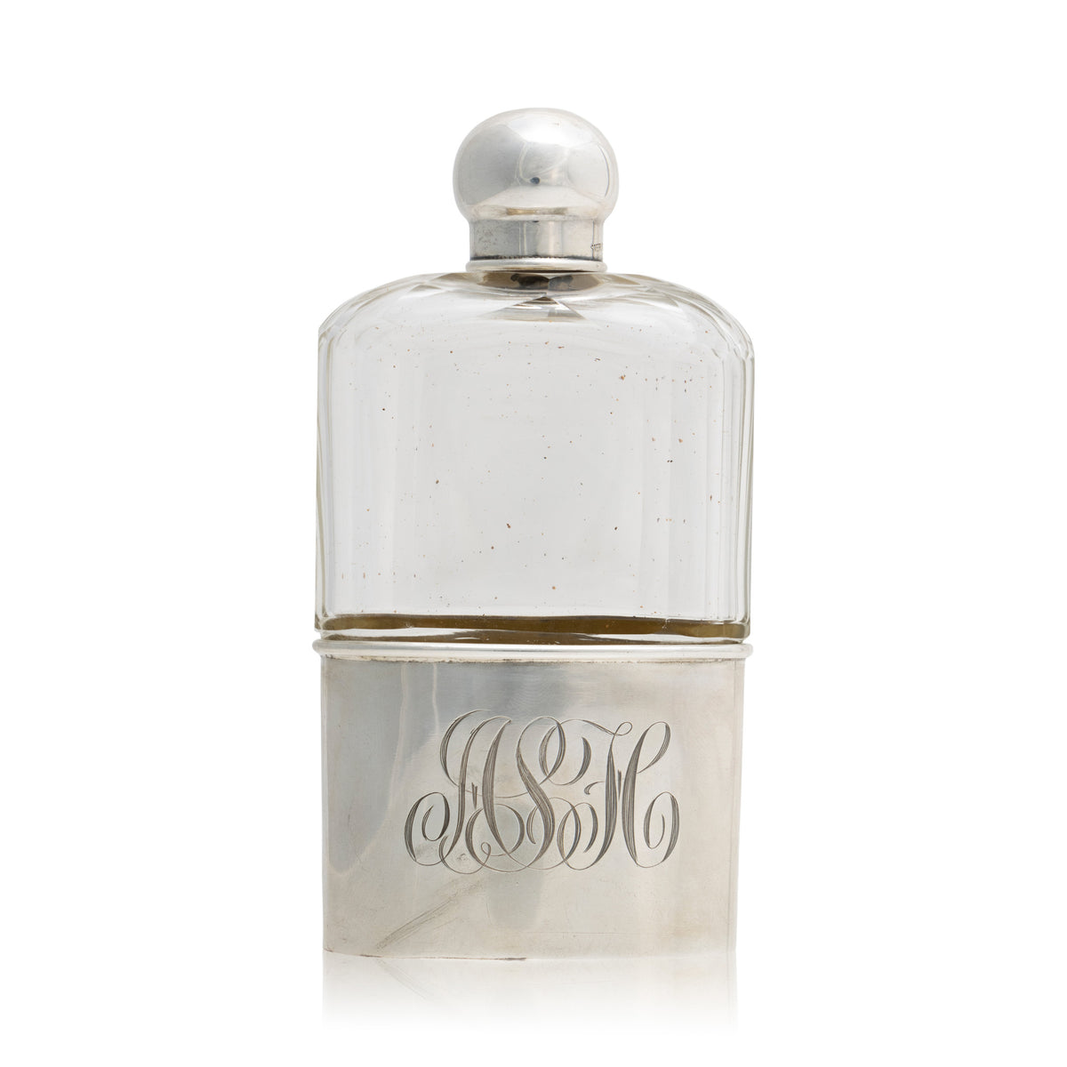 Webster Sterling and Crystal Flask — Cisco's Gallery