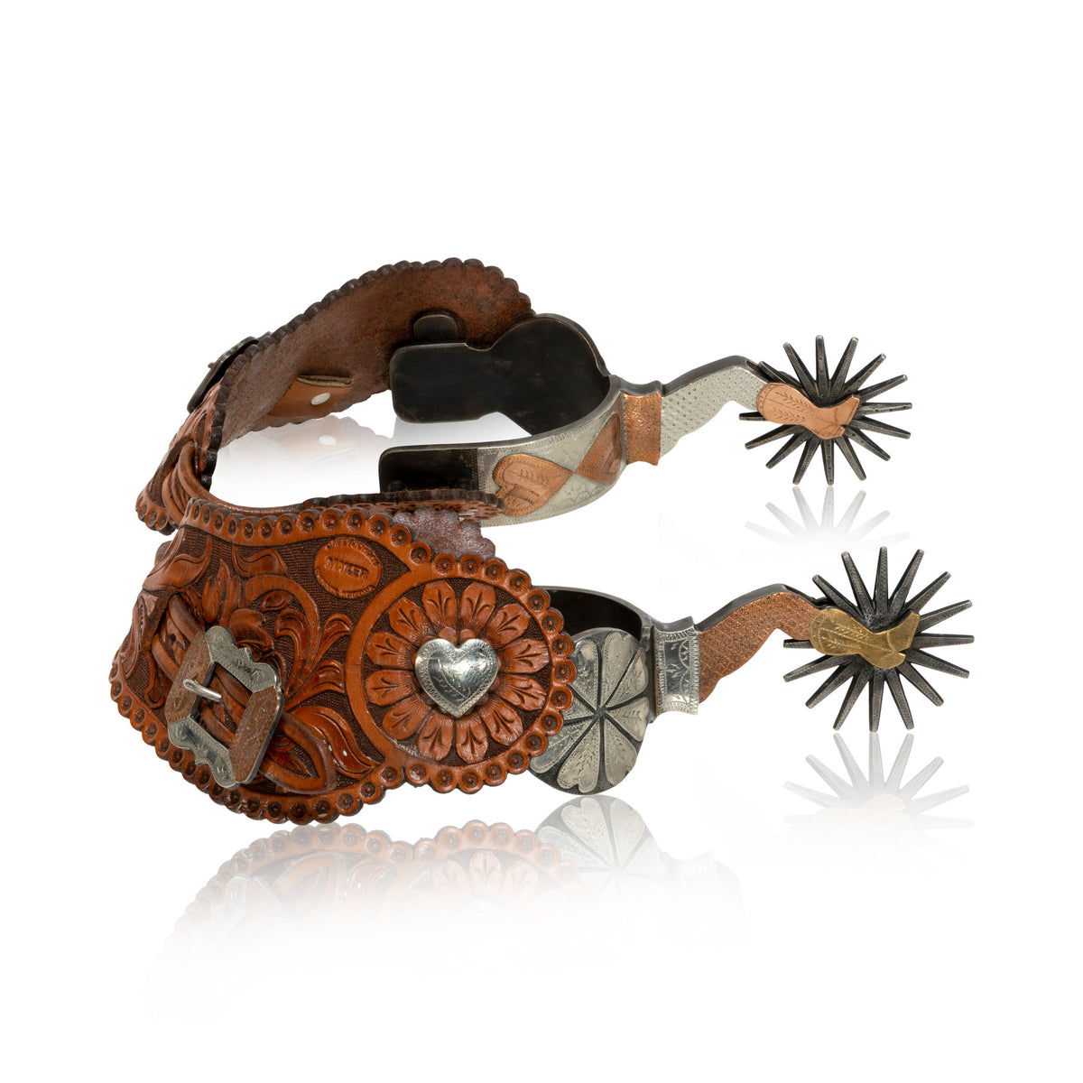 Gene Rogers Heart Spurs — Cisco's Gallery