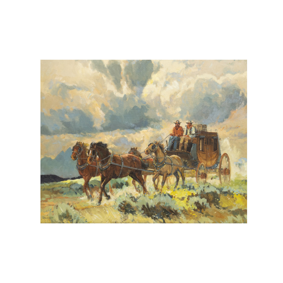 Teton Stage by Sheryl Bodily — Cisco's Gallery