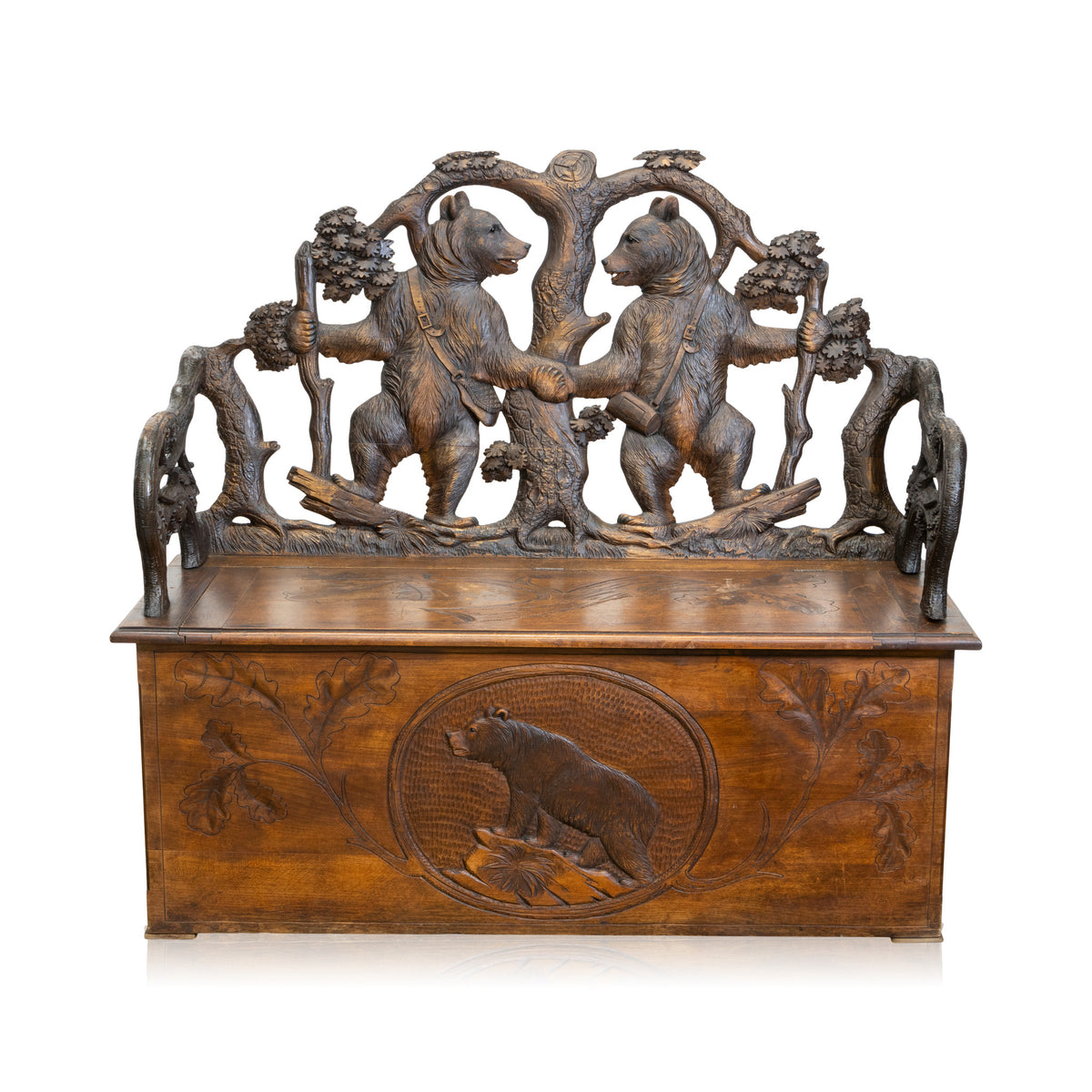 Black Forest Bear Bench — Cisco's Gallery