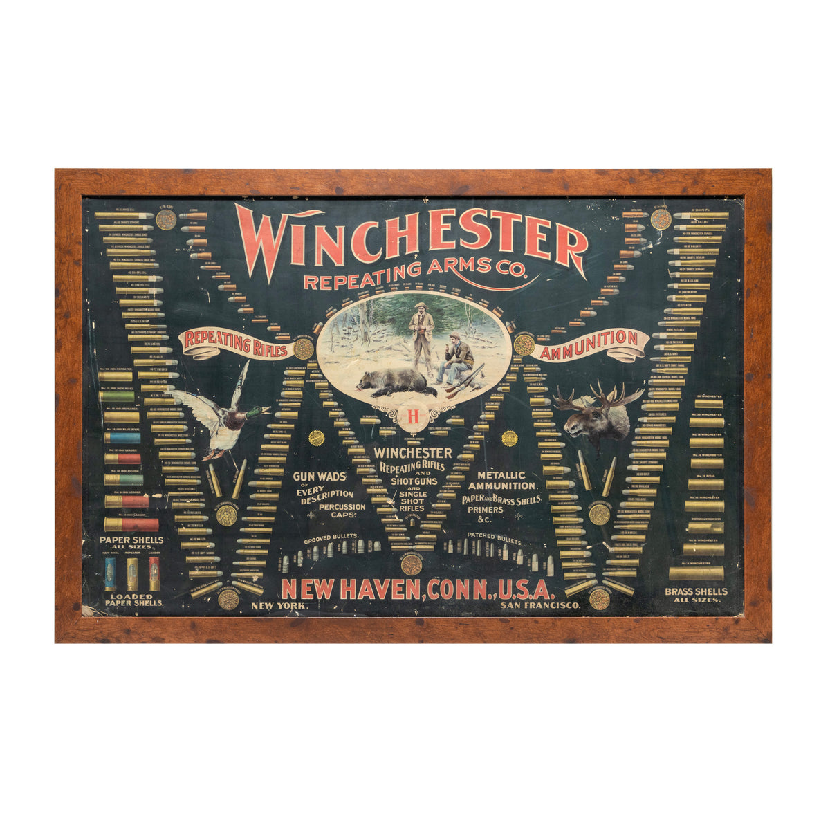 Winchester Cartridge Poster — Cisco's Gallery