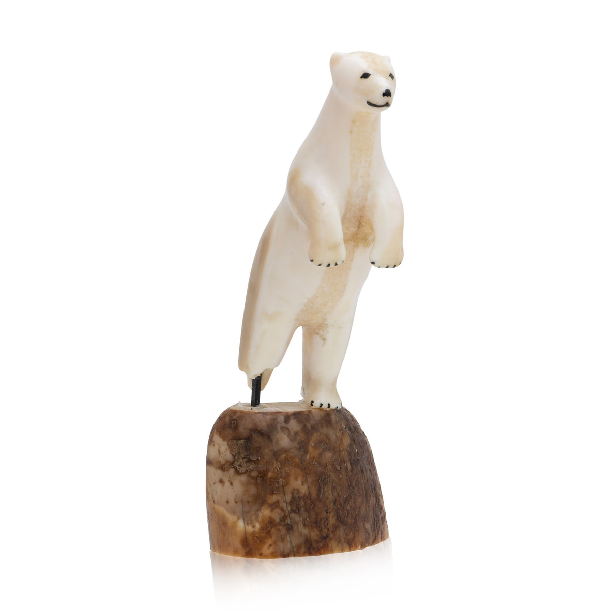 Inuit Miniature Walrus Ivory Polar Bear — Cisco's Gallery