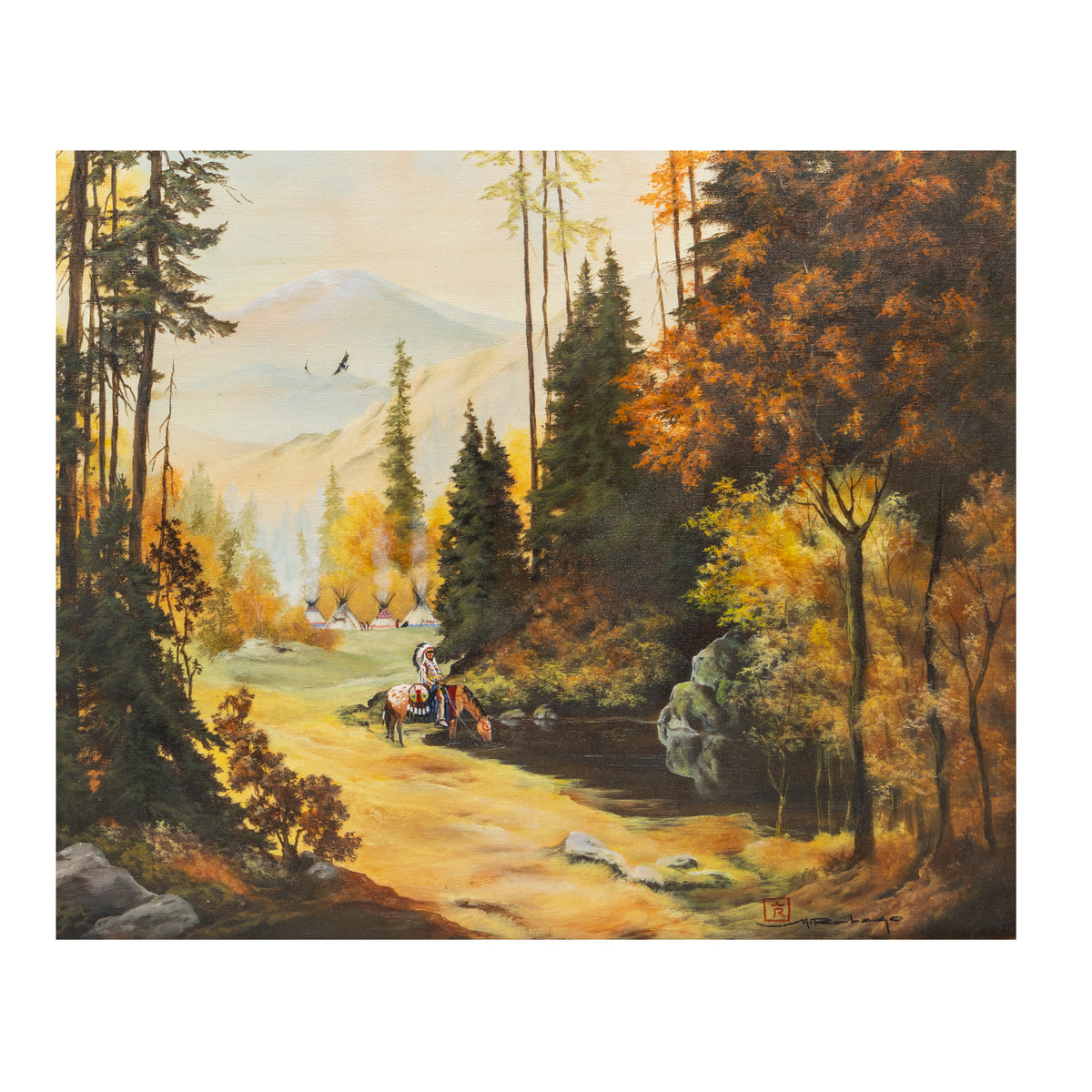 Chief Two Eagles Camp by Mario Rabago — Cisco's Gallery