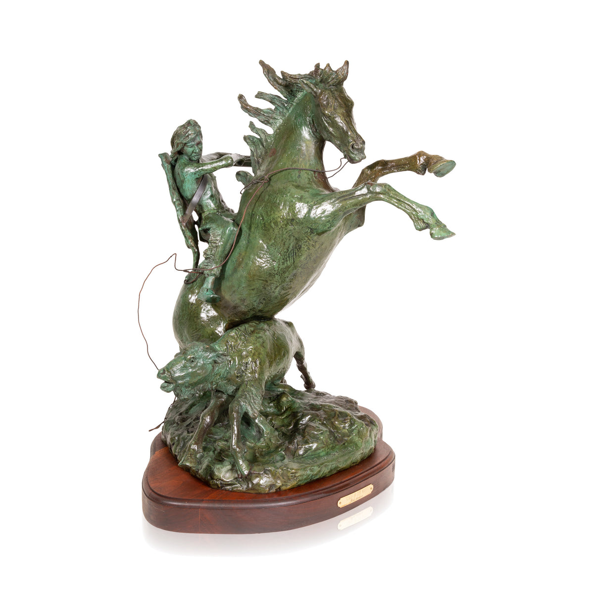 "Calf in the Way" Bronze by Robert Scriver — Cisco's Gallery