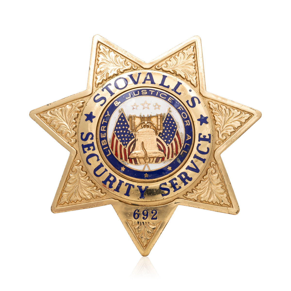 Stovall's Security Service Badge — Cisco's Gallery