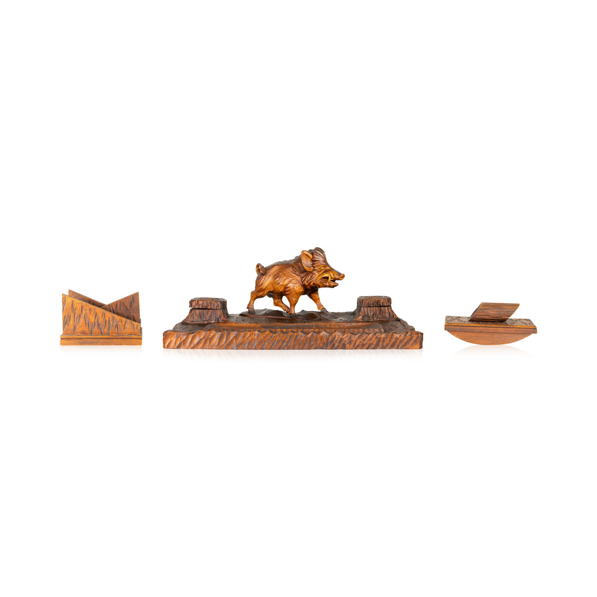 Black Forest Wild Boar Desk Set — Cisco's Gallery