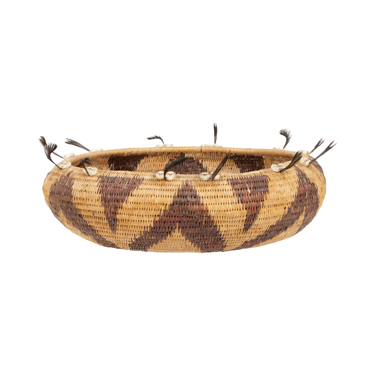 Feathered Pomo Basket — Cisco's Gallery