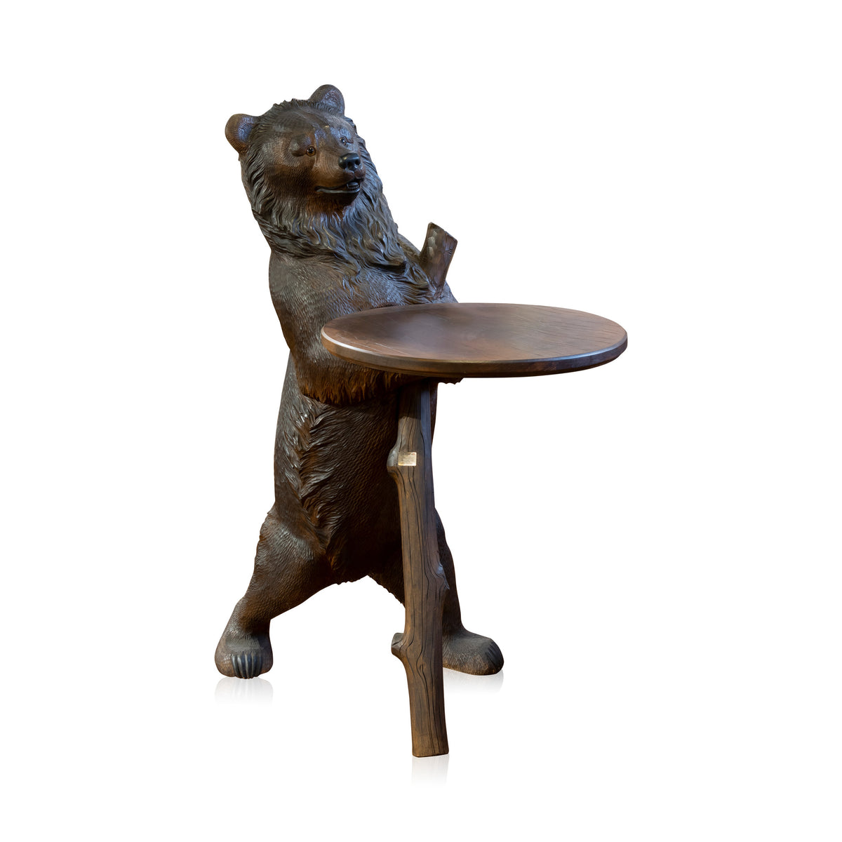 Black Forest Bear Table — Cisco's Gallery