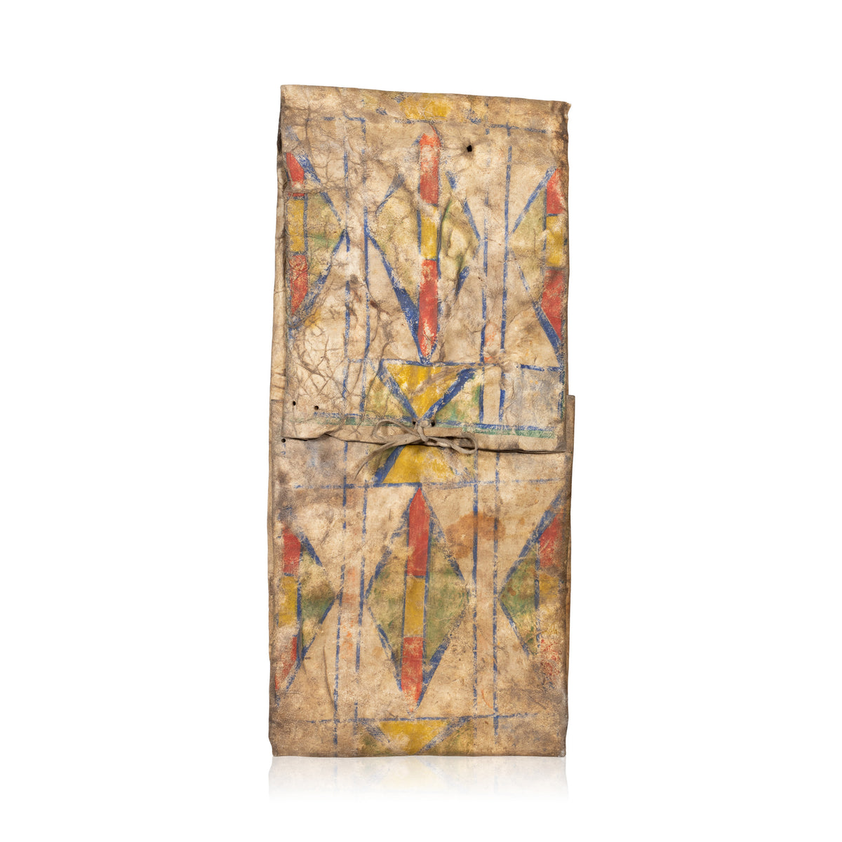 Blackfeet Elk Hide Parfleche Packet — Cisco's Gallery
