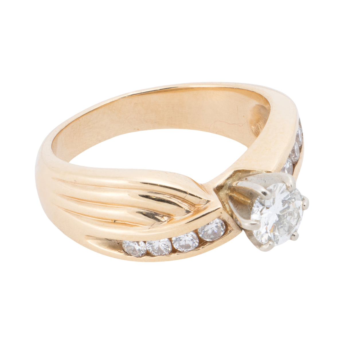 14k Gold Diamond Ring — Cisco's Gallery