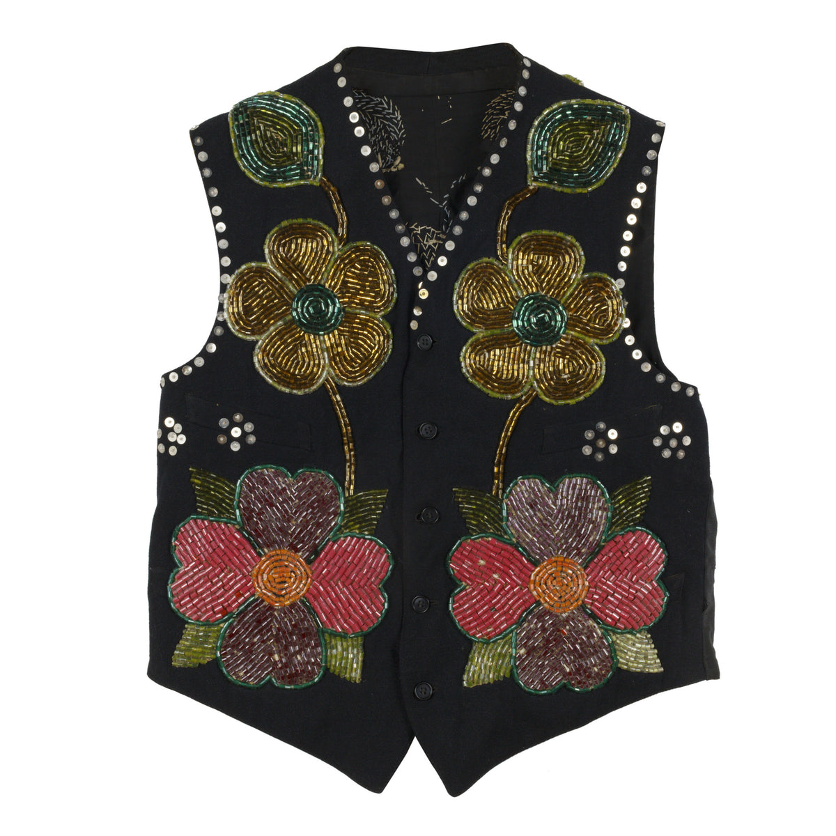 Nez Perce Men's Vest — Cisco's Gallery
