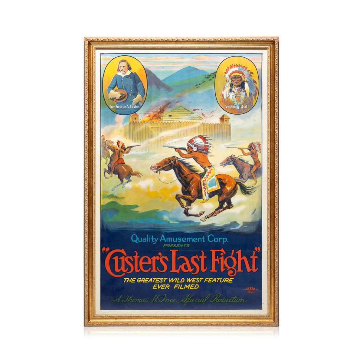 "Custer's Last Fight" Poster — Cisco's Gallery